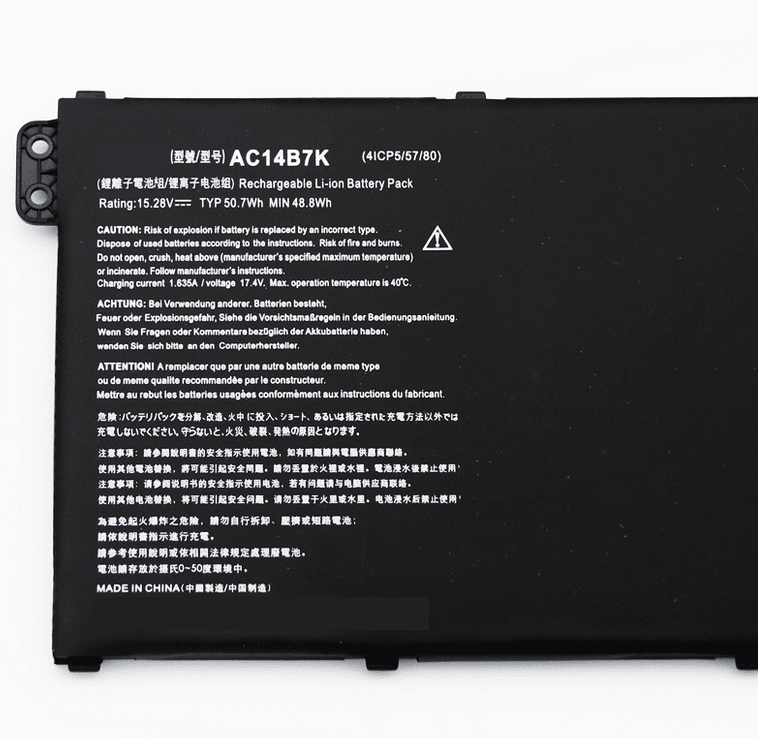 Replacement Acer Swift 3 Sf314-51-74f 15.28V 48.8Wh Battery