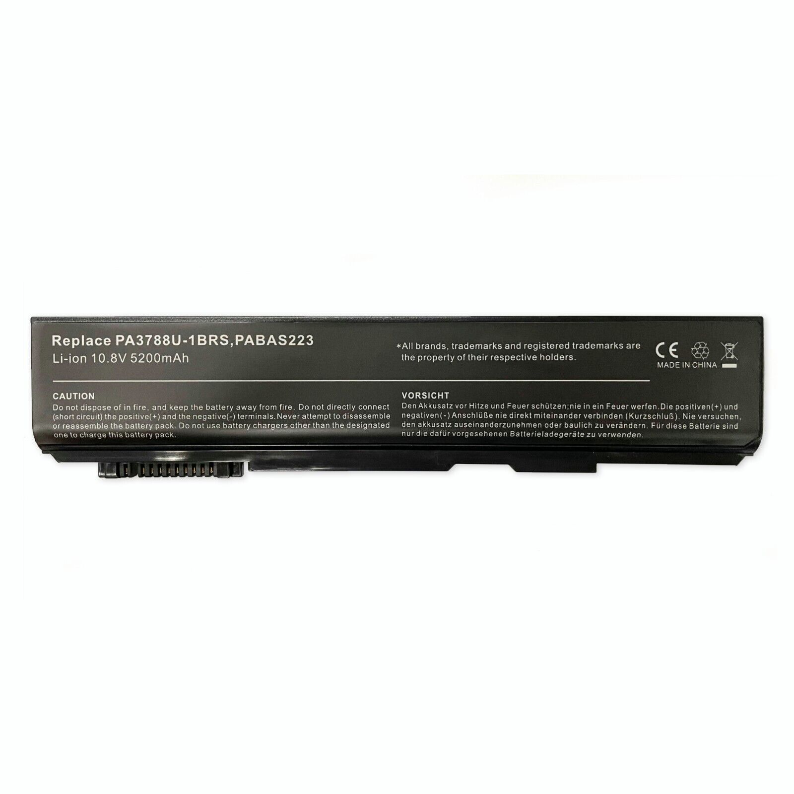 Replacement Toshiba PABAS221 5200mAh 10.8V Battery